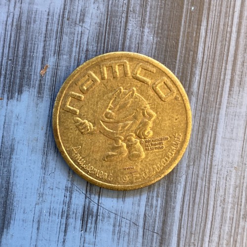 2000 PAC-MAN Arcade Token NAMCO Amusement To Entertainment Coin Token ...