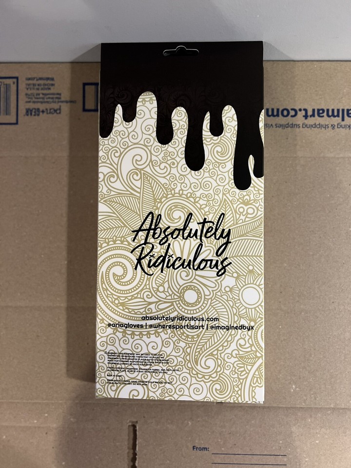 Absolutely Ridiculous Black Binding Bible Sliding Mitt - In Hand - Fast ...