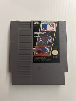 Major League Baseball MLB (Nintendo Entertainment System, 1988) NES ...