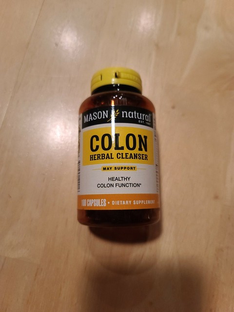 Mason Colon Herbal Cleanser Caps 500mg 100 Capsules for sale online | eBay