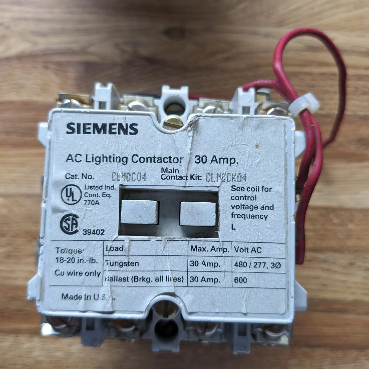 Siemens Ac Lighting Contactor | Shelly Lighting