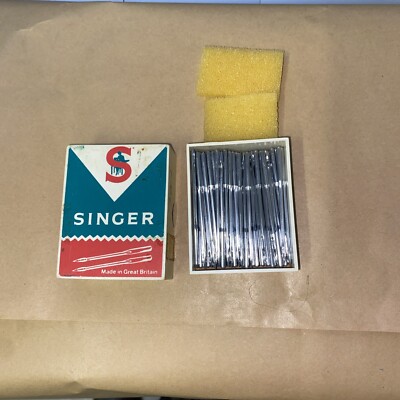 Unused SINGER NEEDLES-BOX FULL 836? Vintage | eBay UK