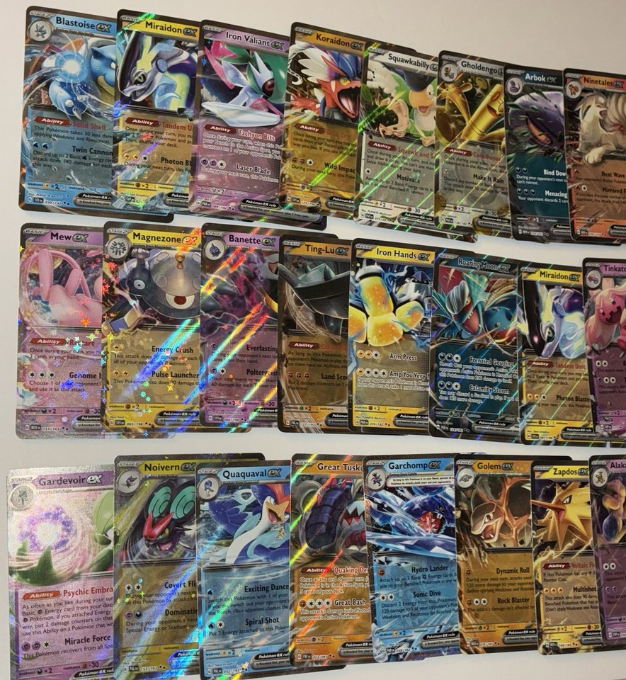 Pokémon TCG Mixed Set EX Huge Lot of 40! MewTwo, Mew, Gardevoir ...
