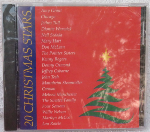 Various Artists 20 Christmas Stars CD 1999 Holiday Sealed Fast Shipping ...