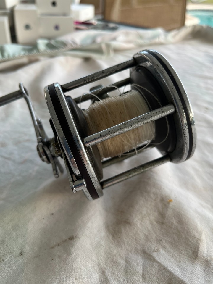 Vintage Penn 3/0 112H Special Senator Reel Fish Fishing Black Knob Deep ...