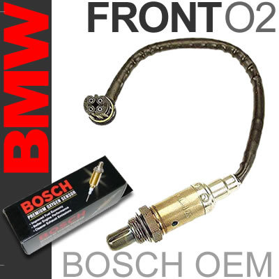 BMW Oxygen Sensor #1 Front/Upstream/Pre-Cat Genuine Bosch with OEM Plug ...
