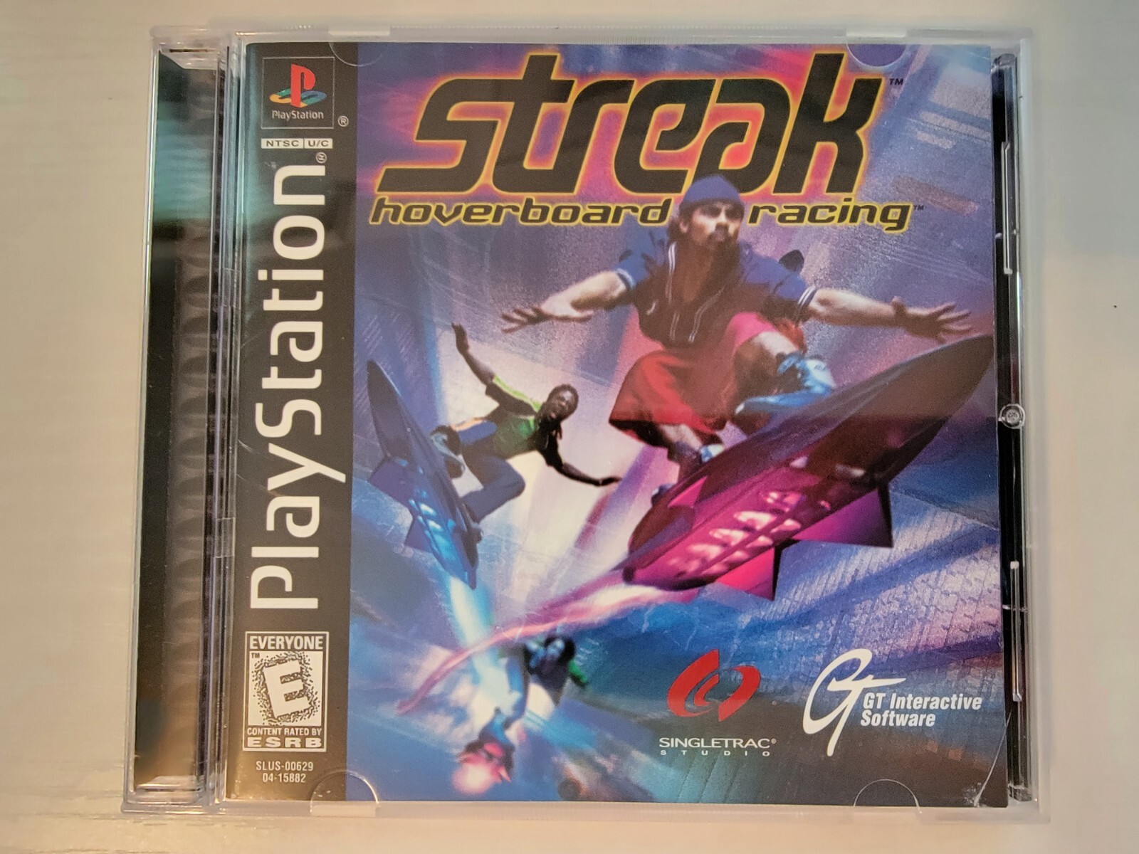 Streak: Hoverboard Racing (Sony PlayStation 1, 1998) Complete with Reg ...