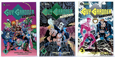 GUY GARDNER REBORN 1-3 Lot by DC Comics GREEN LANTERN GL | eBay