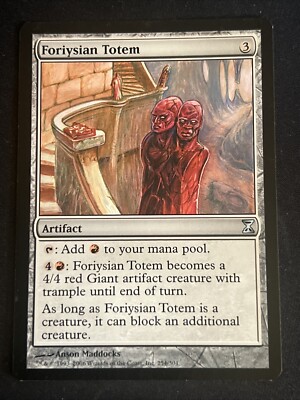 1x Foriysian Totem (254) Time Spiral LP MTG Magic The Gathering x1 MKE ...