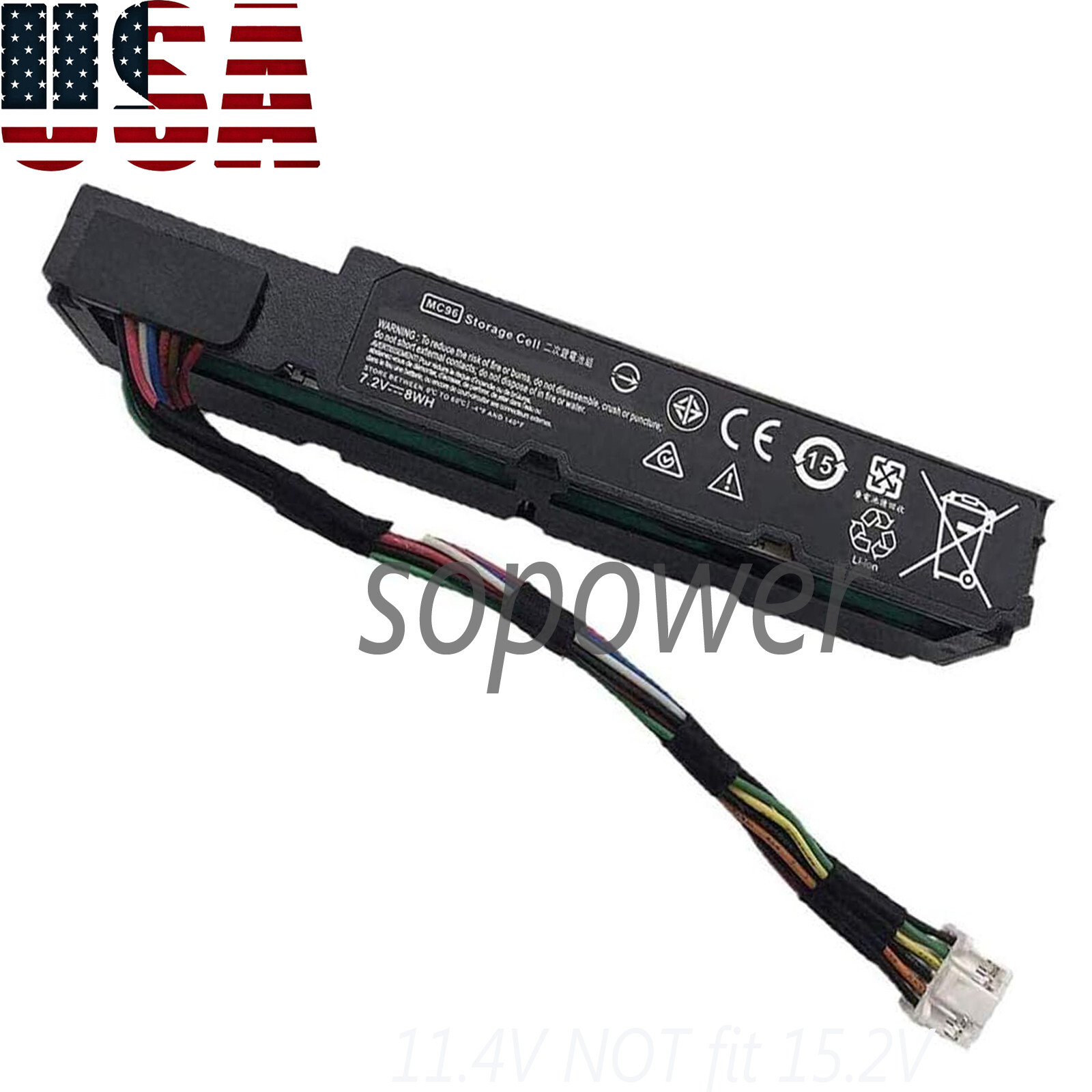 MC96 Battery for Hp Smart Array P840 P440 P840AR P440AR Raid Controller ...