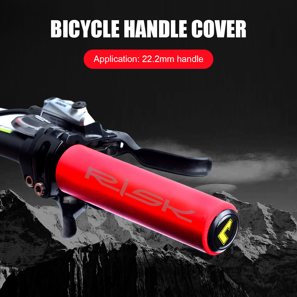 1 Pair Bicycle Handlebar Cover Non Slip Bike Handle End Grips (Red) | eBay