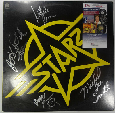 SIGNED STARZ AUTOGRAPHED 1ST LP CERTIFIED AUTHENTIC JSA COA # LL38834 ...