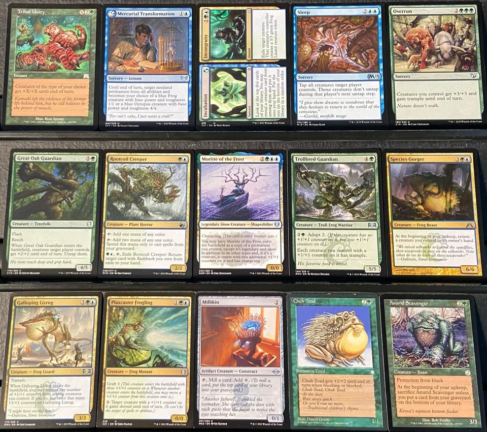 ***Custom Commander Deck*** Grolnok, the Omnivore - Frogs - EDH MTG ...