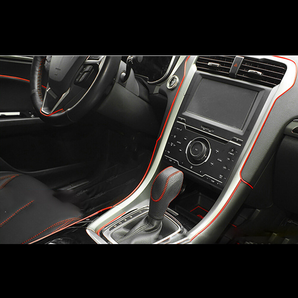 5M Molding Line Car Interior Decor Red Point Edge Gap Door Panel Car ...