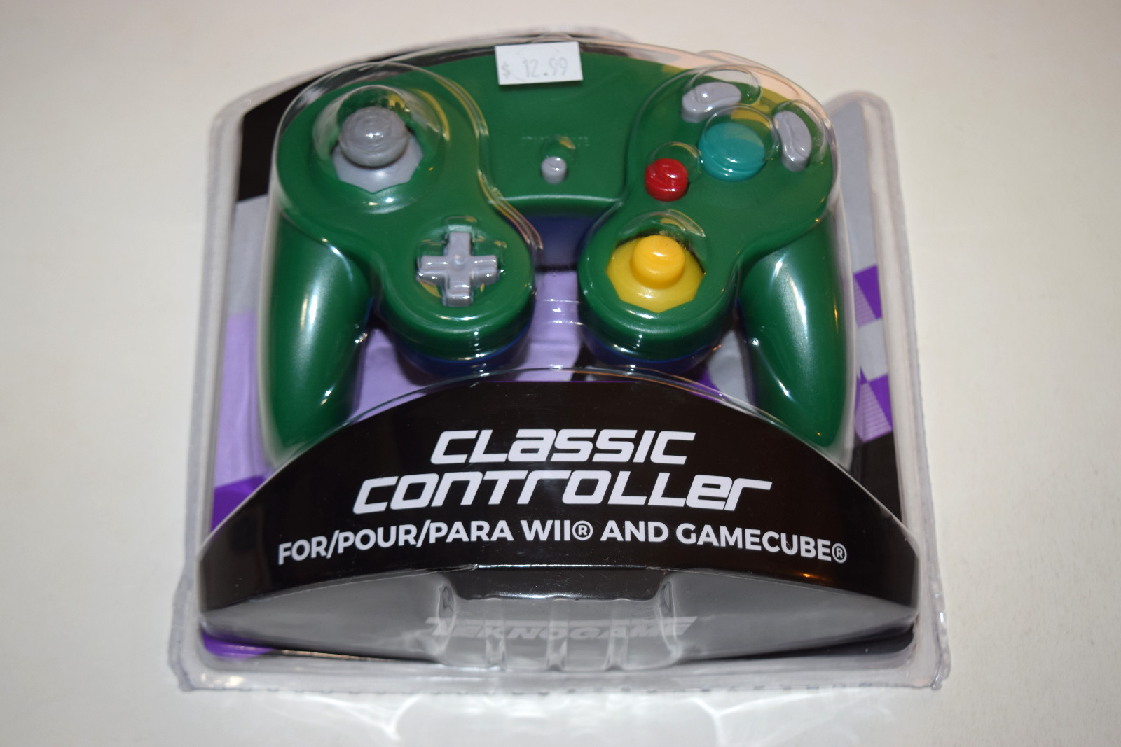Classic Controller Luigi Green Blue Nintendo GameCube Console System ...