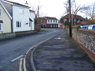 Photo 6x4 Chapel Lane,Wickham Market Looking towards the B1438 High ...
