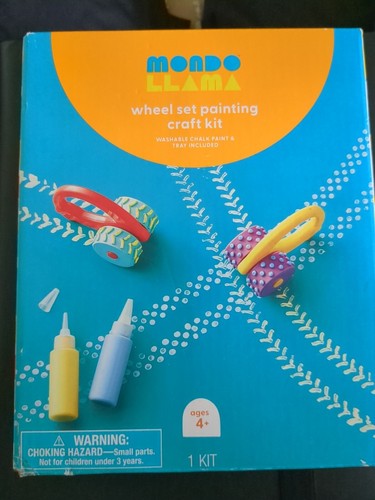Mondo Llama Wheel Set Painting Craft Kit | eBay