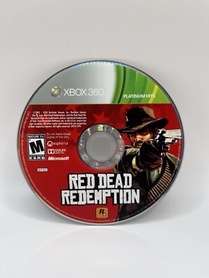 Red Dead Redemption (Microsoft Xbox 360, 2010) Disc Tested And Cleaned ...