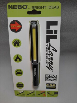 NEBO LIL LARRY - Taschenlampe - Spot + Red Flasher - Magnet - NEU & ovp ...