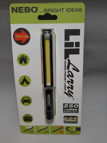 NEBO LIL LARRY - Taschenlampe - Spot + Red Flasher - Magnet - NEU & ovp ...