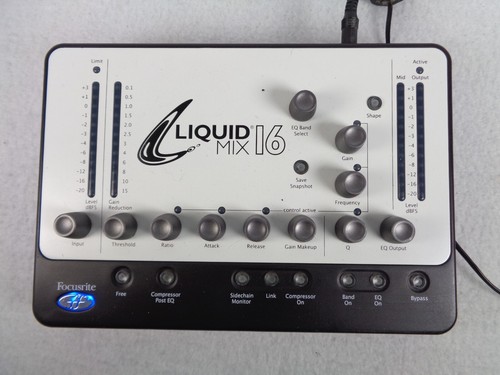 FocusRite Liquid Mix 16 Compression EQ Emulation Firewire Mixer Tested ...