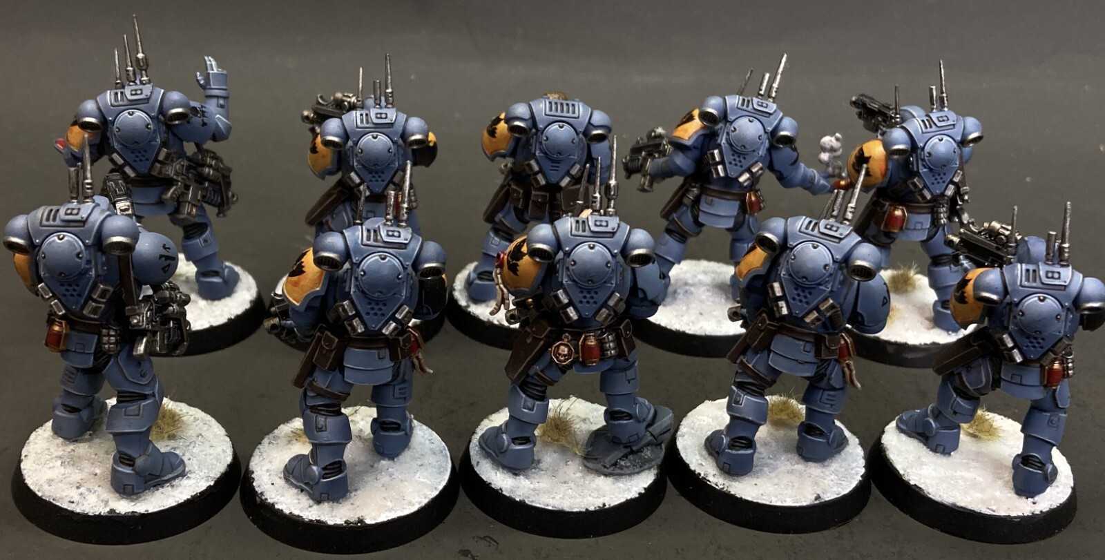 Warhammer 40K Phobos Strike Team Space Marines Presale Painted Gallery ...