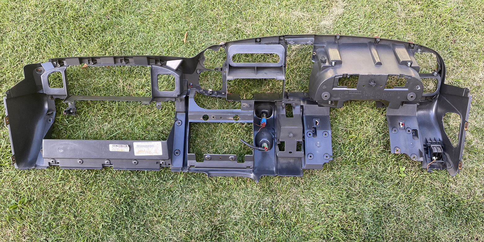 1998-2001 DODGE RAM DASH DASHBOARD CORE STRUCTURE FRAME AGATE CHARCOAL ...