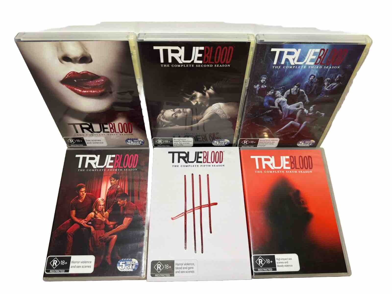 True Blood Seasons 1-6 TV Series DVD R18+ Sex Scenes Nudity Horror 1 2 3 4 5 6 | eBay