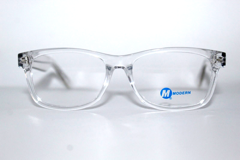 NEW MODERN OPTICAL METROPOLITAN CRYSTAL AUTHENTIC EYEGLASSES FRAMES 53 ...