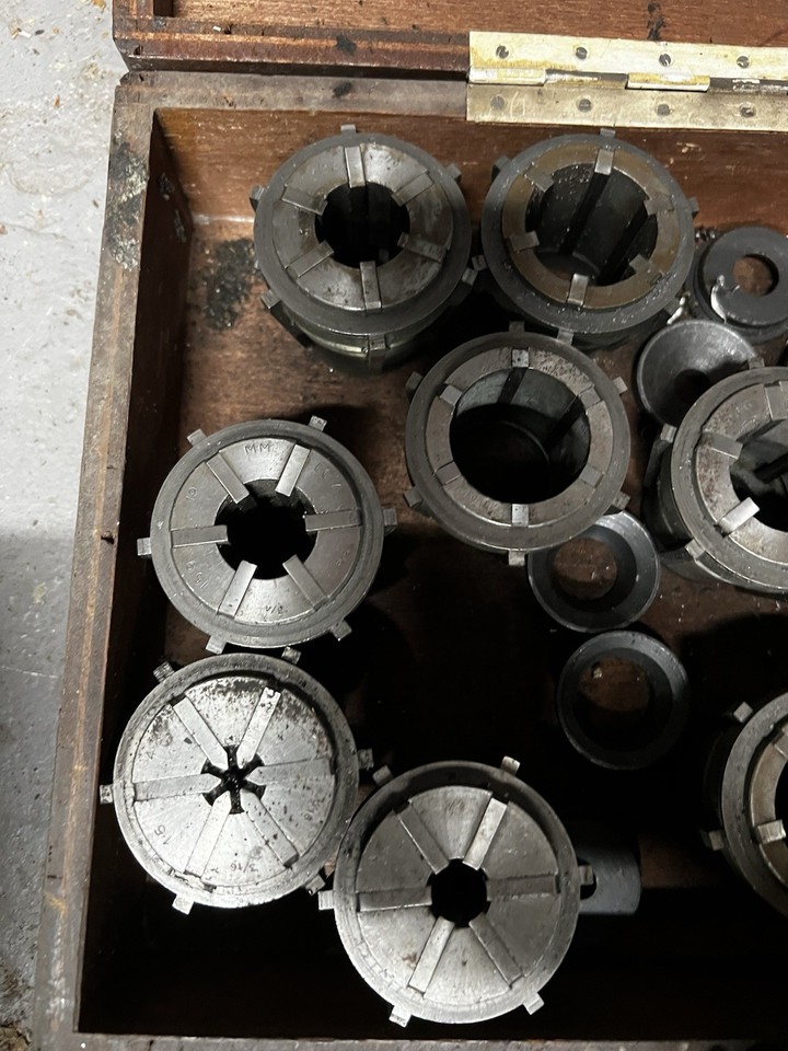 Burnerd Multi Collet Closer Complete For Colchester Lathe - Fully ...
