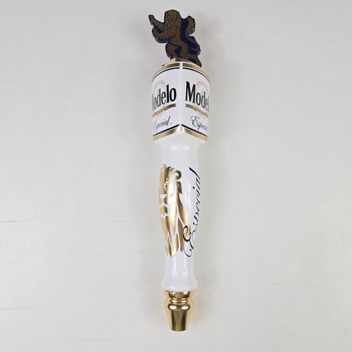 Modelo Especial Beer Tap Handle 13” 3 Sided Cerveza White for Man Cave ...