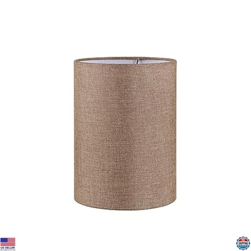 Aspen Creative 31621 Brown Drum Shade Lamp - 8" x 8" x 11 ...