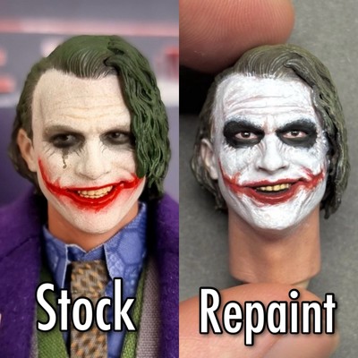 Filix Toys 1/12 Joker Head Sculpt Custom Painted Modified | eBay