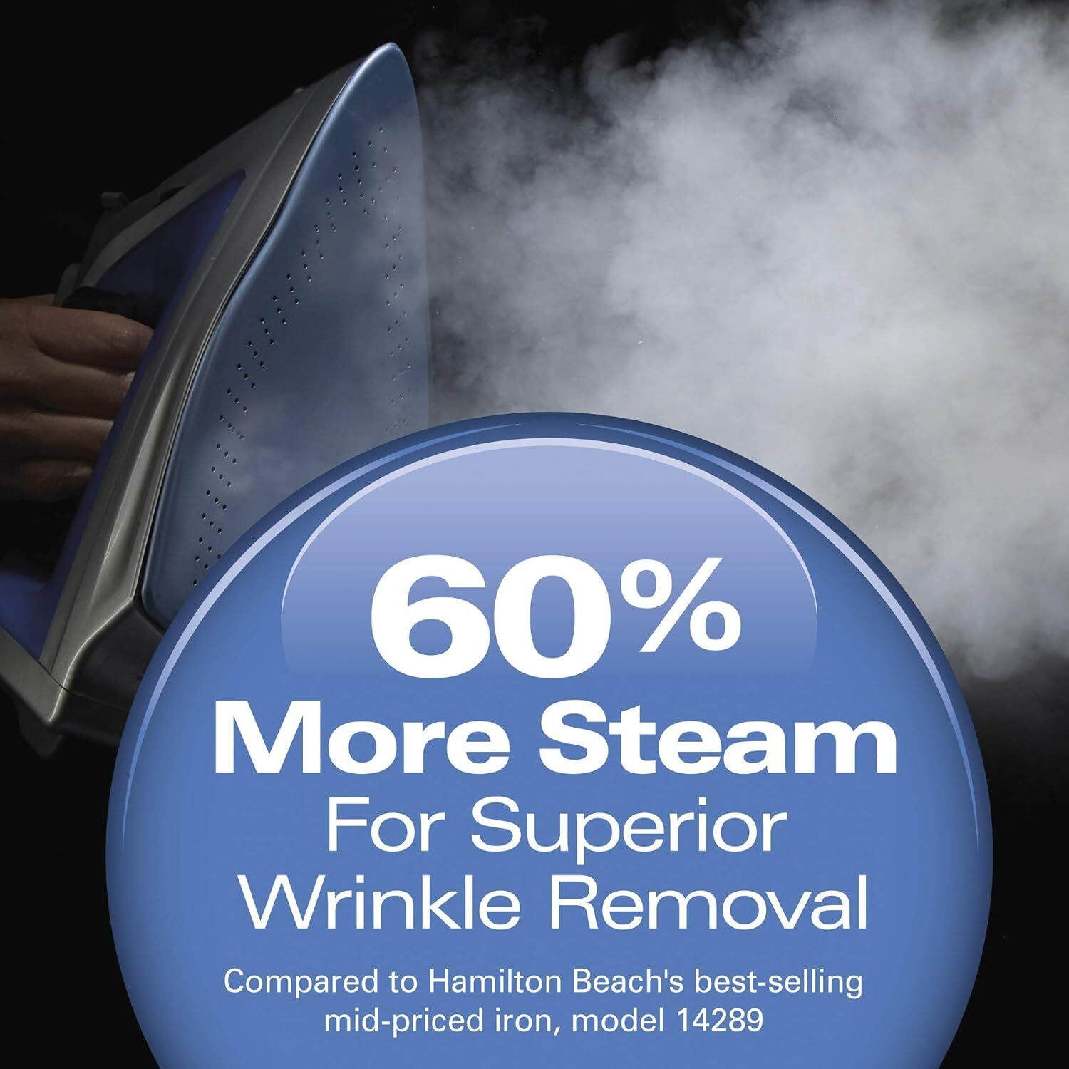 1800W Electric Steam Iron Vertical Steamer for Clothes with 8 ...