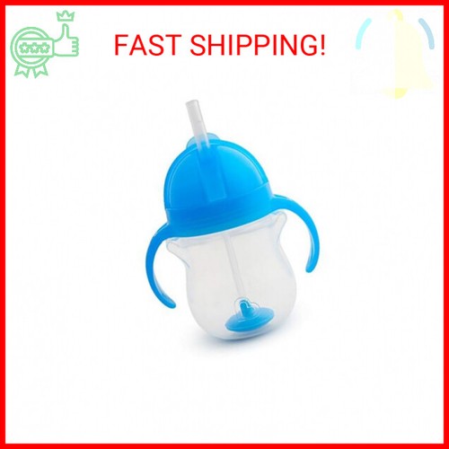 Munchkin® Any Angle™ Weighted Straw Trainer Cup with Click Lock™ Lid, 7 ...