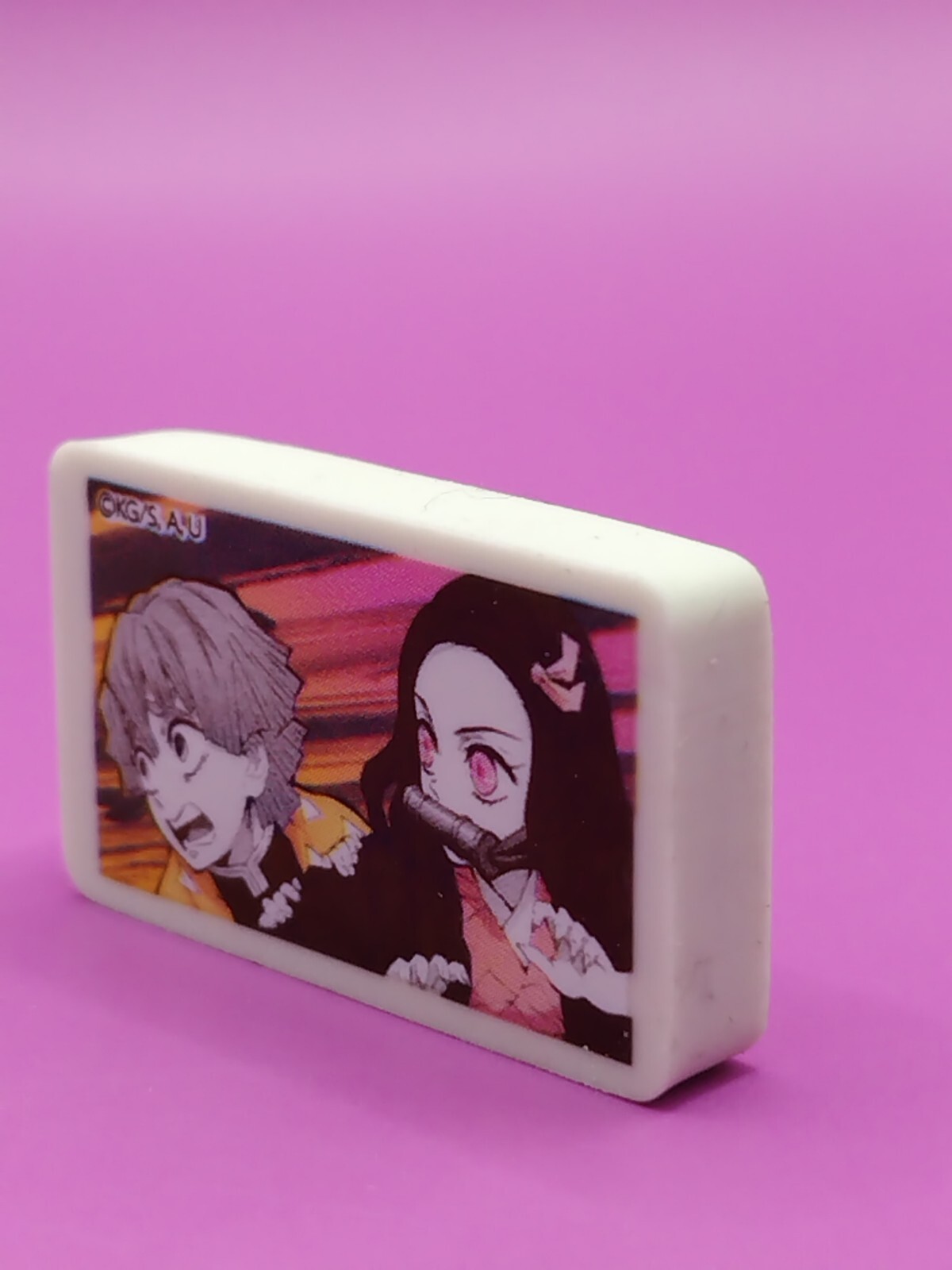 Nezuko & Zenitsu Demon Slayer: Kimetsu no Yaiba Eraser Anime Japanese ...