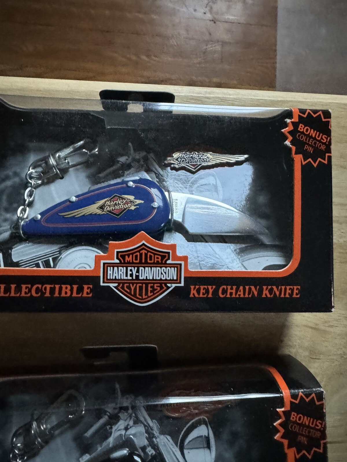 HARLEY DAVIDSON Collectible Key Chain Knife & Pin HD31-FR | eBay