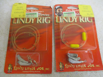 Vtg Lindy Little Joe ~ Babe Winkelman's Lindy Rig 1/4 minnow, Lake Erie ...
