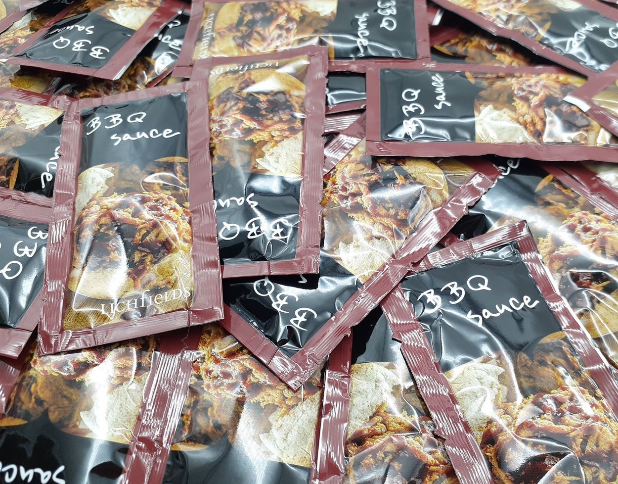Lichfields Single Individual Sauce Sachets Portion Essential Condiment ...