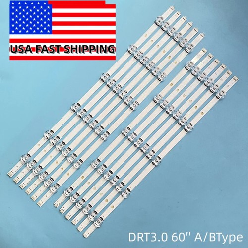 12pcs/Kit LED strips for LG 60 TV 60LB5800 60LB580V 60LB6500 UP ...