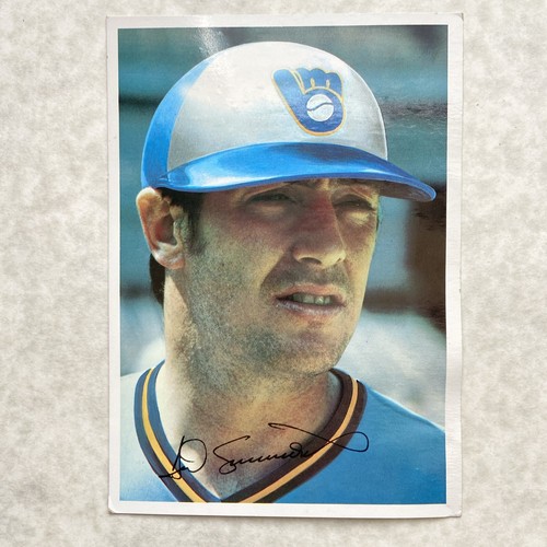 1981 TOPPS 5"X7" GIANT PHOTO CARD TED SIMMONS MILWAUKEE BREWERS | eBay