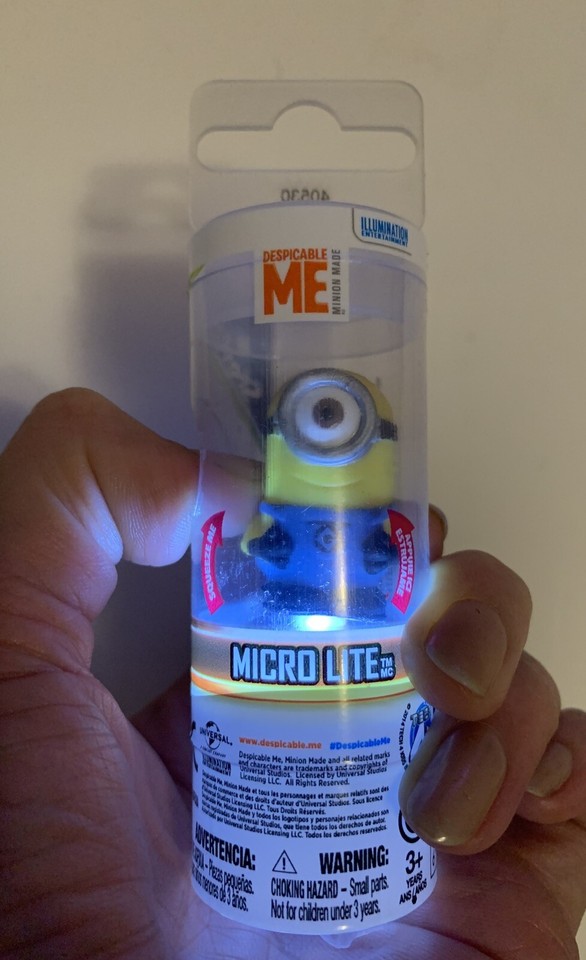 Despicable Me Minion Micro Lite *NEW and Lights Up* | eBay