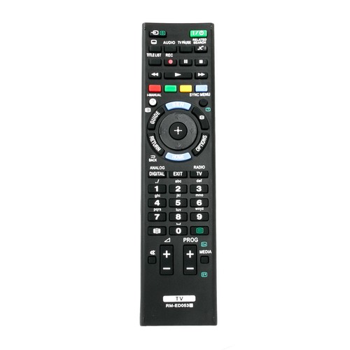 RM-ED053 Replacement Remote Control for SONY TV KDL-40W605B KDL40W605B ...