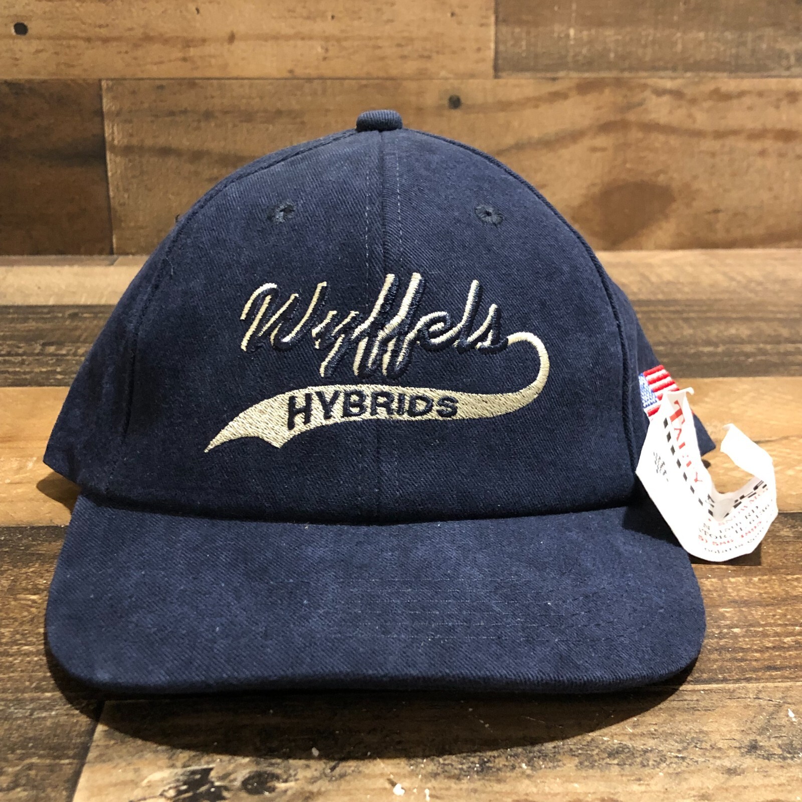 VTG Wyffels Hyrbrids Hat Snapback Cap Men Blue K Prod… - Gem