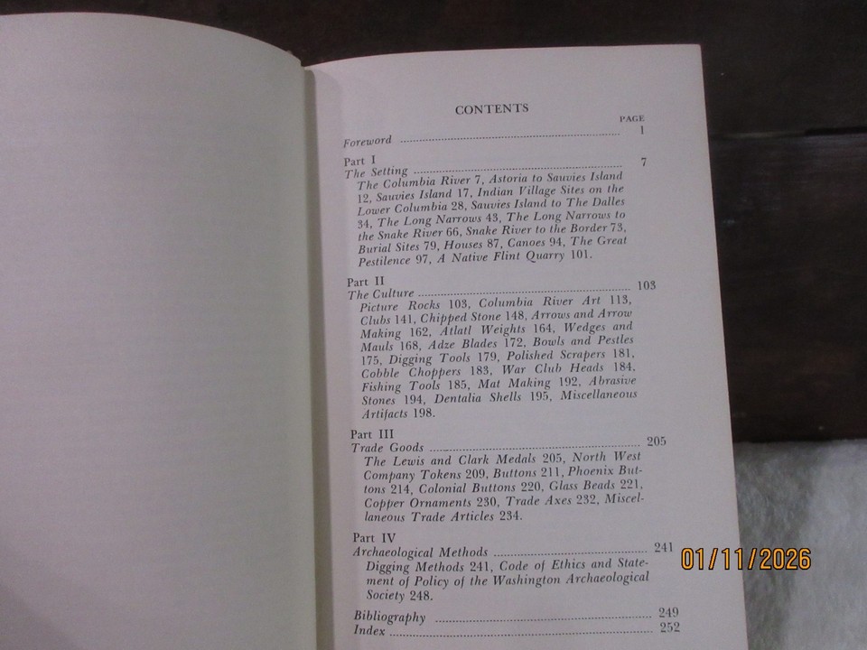 1959 1st Ed. Stone Age on the Columbia River by Emory Strong - with ...