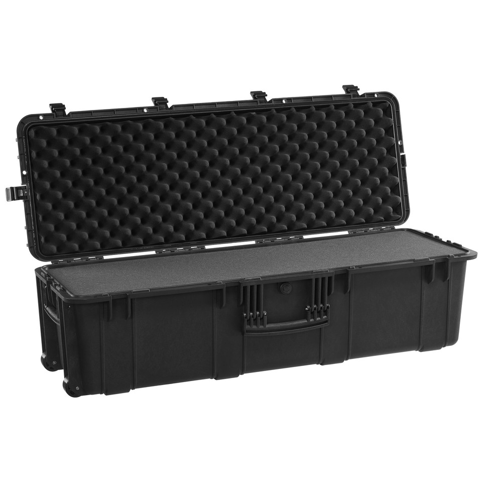 5.5 Cu.ft Weatherproof Hard Case with 3 Handles Large Capacity Case ...