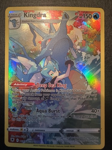 Kingdra Trainer Gallery Holofoil Pokémon card Sword & Shield Astral ...