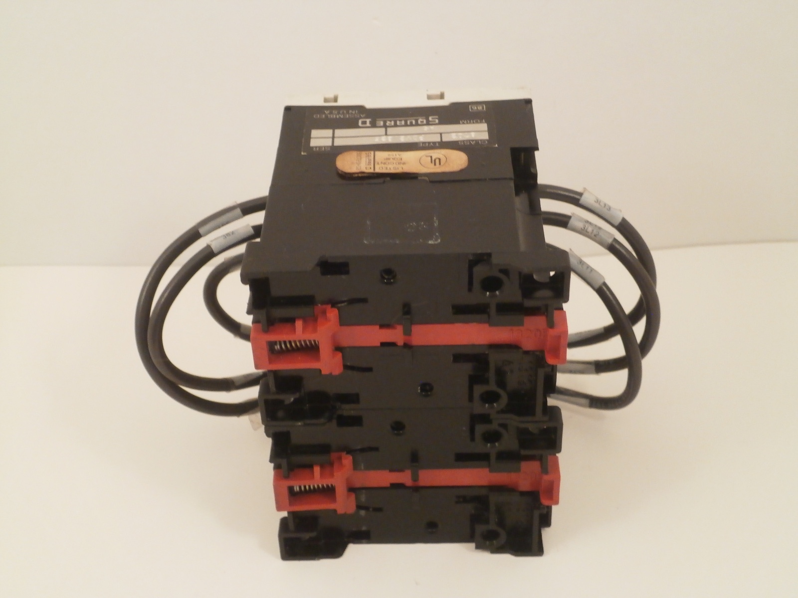 SQUARE D REVERSING CONTACTOR 8702 PDV2.32E 20AMPS@660VOLTS 110VOLT COIL ...