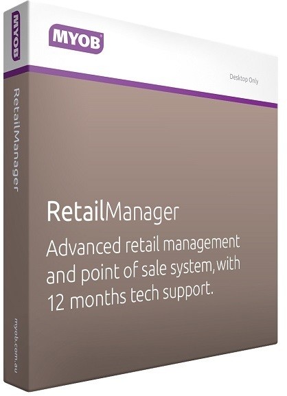 MYOB Retail Manager ver 12.5 (latest version) 12 months free support ...