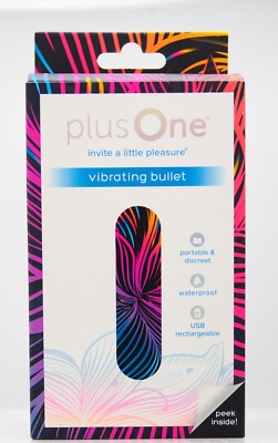 Plus One Vibrating Bullet Portable, Discreet, Waterproof 10 Vibration ...